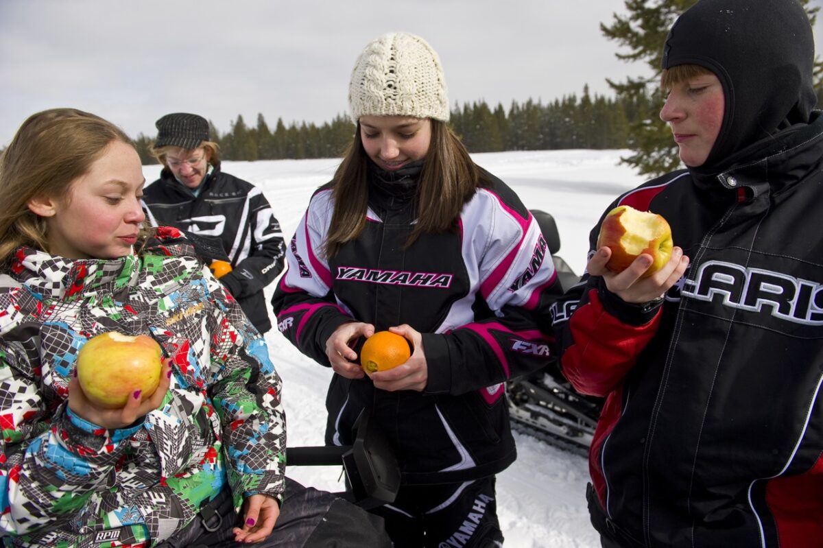 Snowmobiling With Kids - Intrepid Snowmobiler