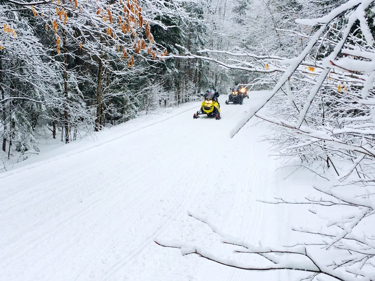 Muskoka Ontario Snowmobiling Snapshot - Intrepid Snowmobiler