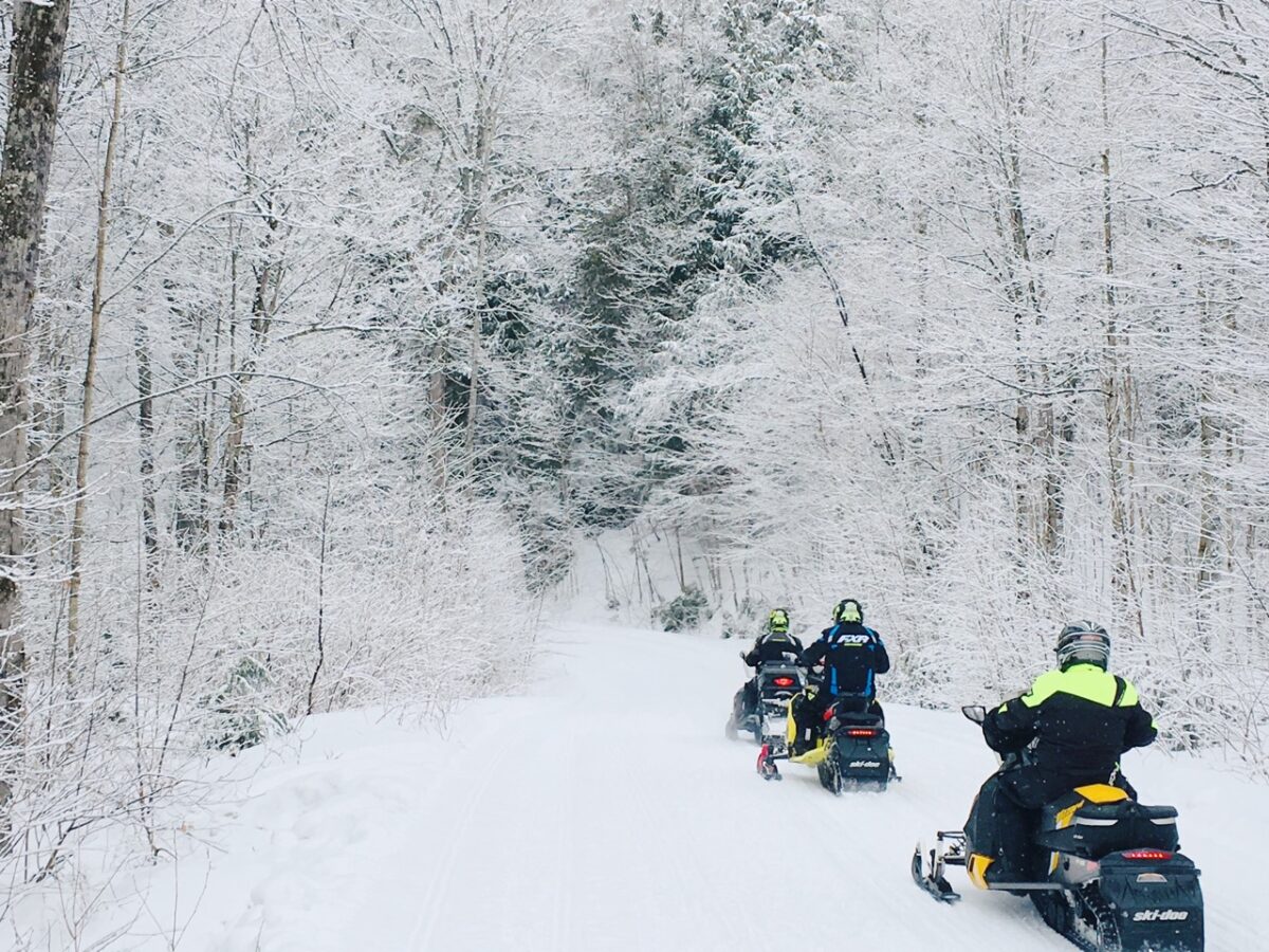 Muskoka Ontario Snowmobiling Snapshot - Intrepid Snowmobiler